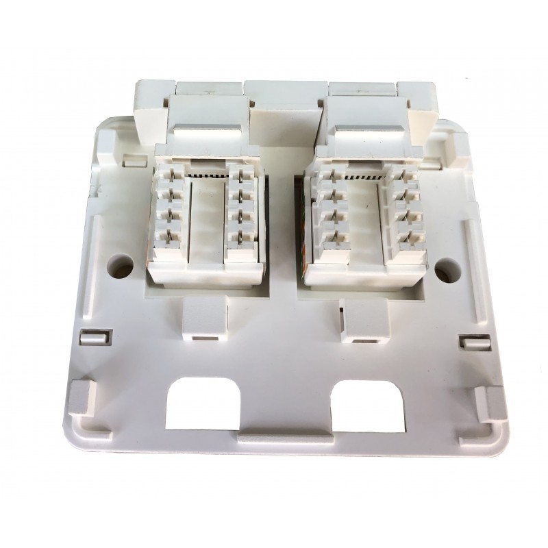 Roseta Optilan® 2 UTP RJ45 Cat.6 c|persiana